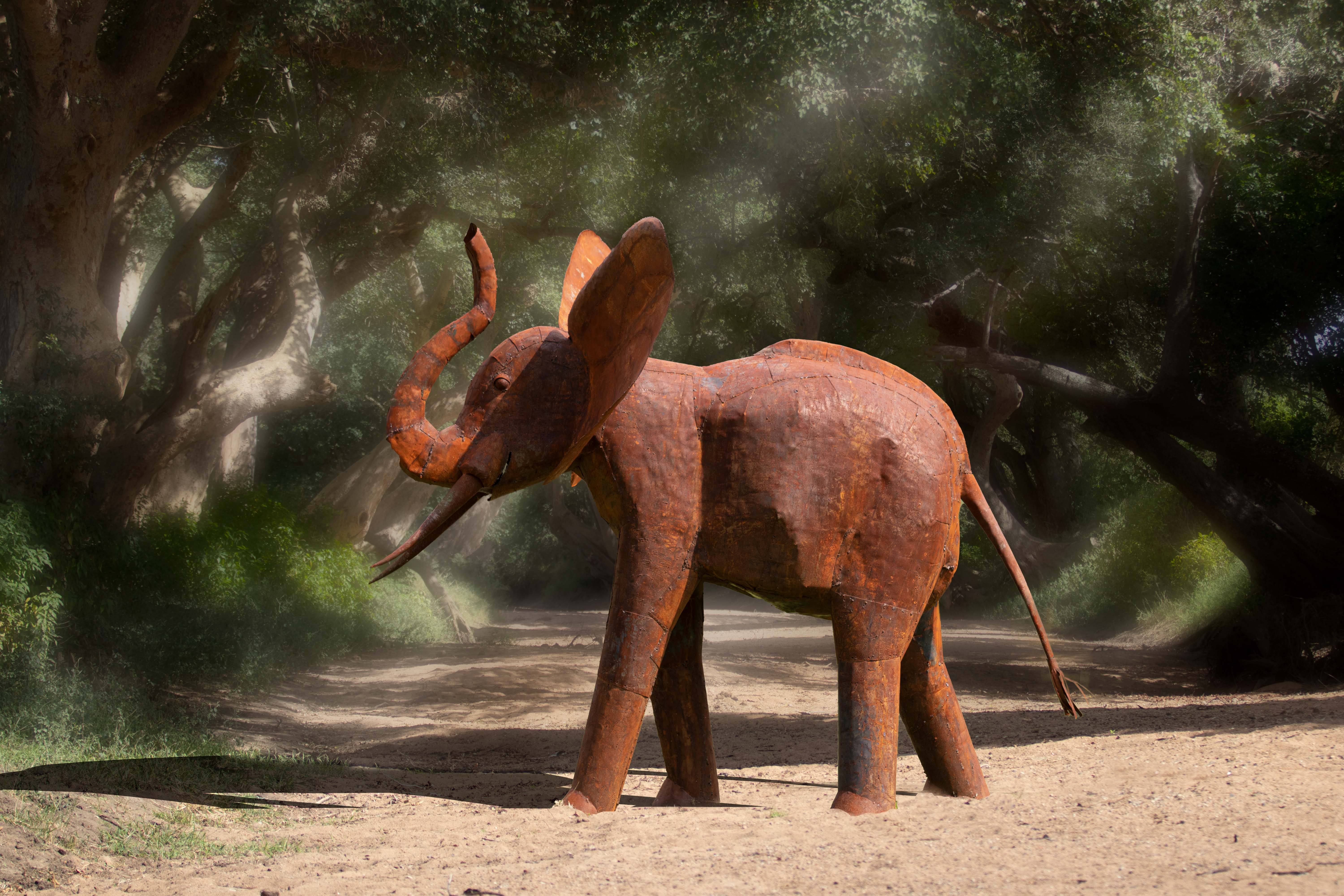 African metal sculptures | Repurposed metal from Africa | Africanologie