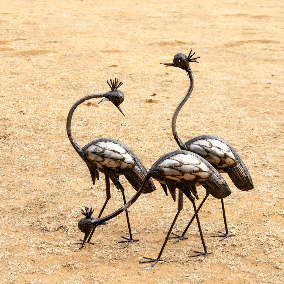 African metal sculptures | Repurposed metal from Africa | Africanologie
